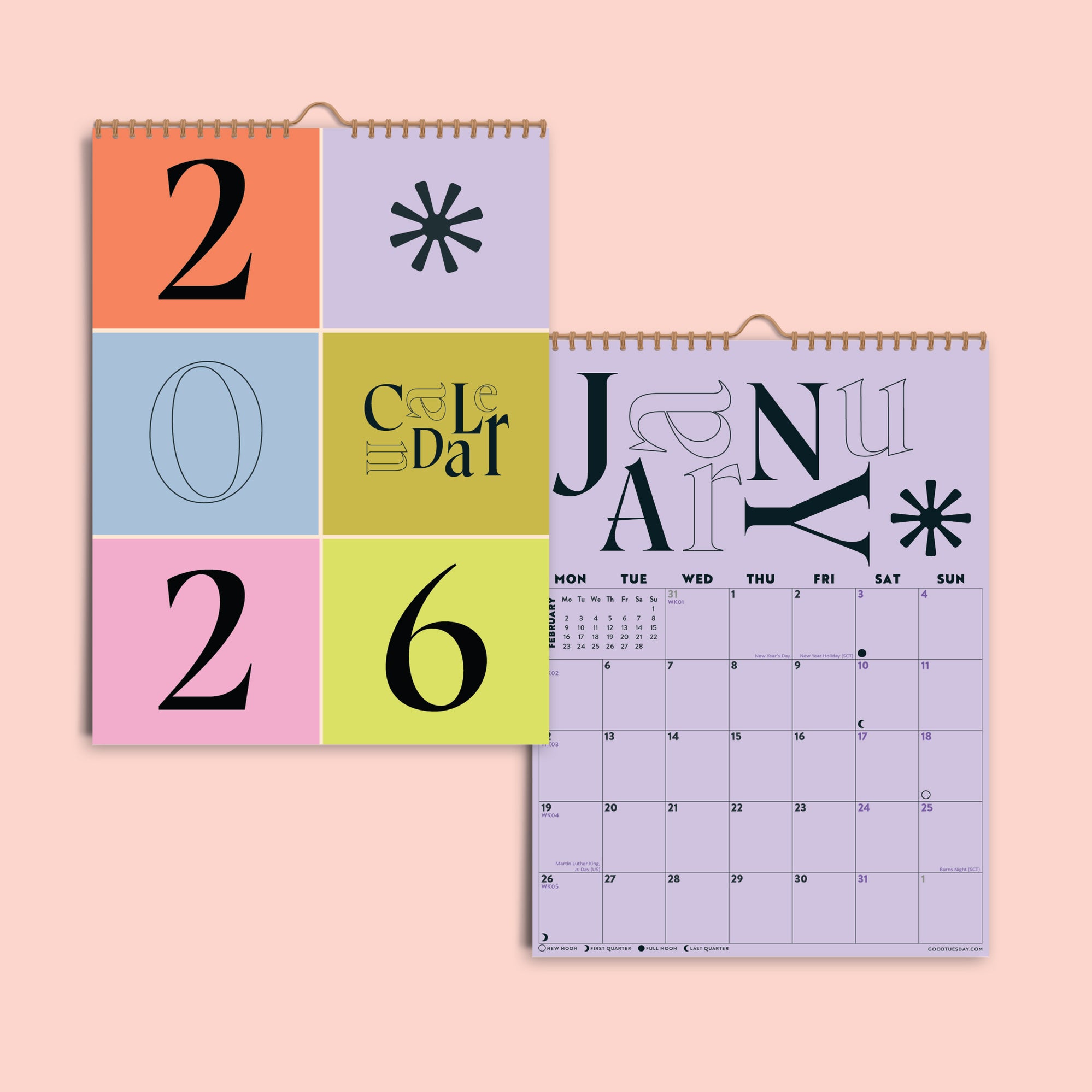 Month-to-View Calendars– Good Tuesday