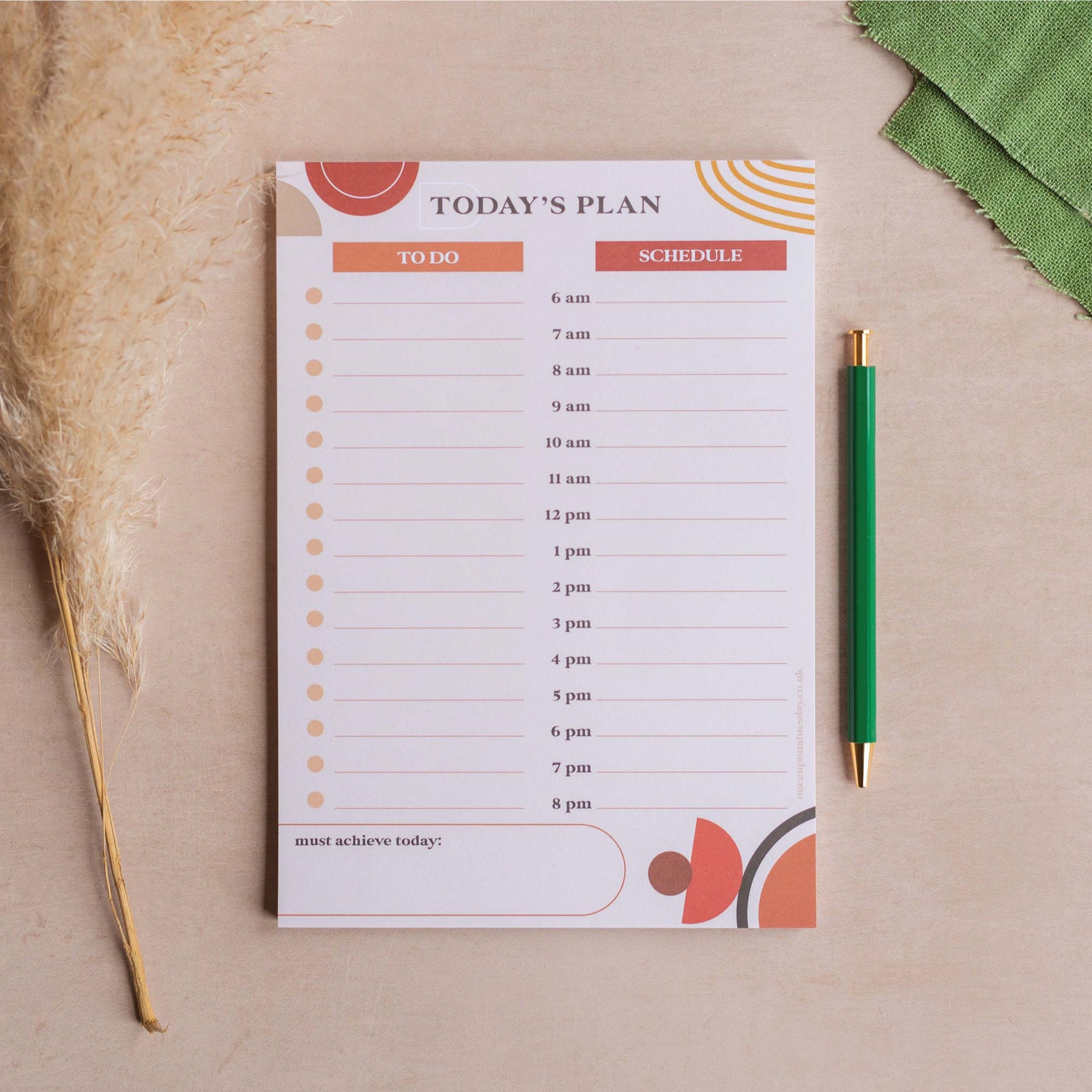 Daily Planner Pads – Stay Focused Every Day | Good Tuesday