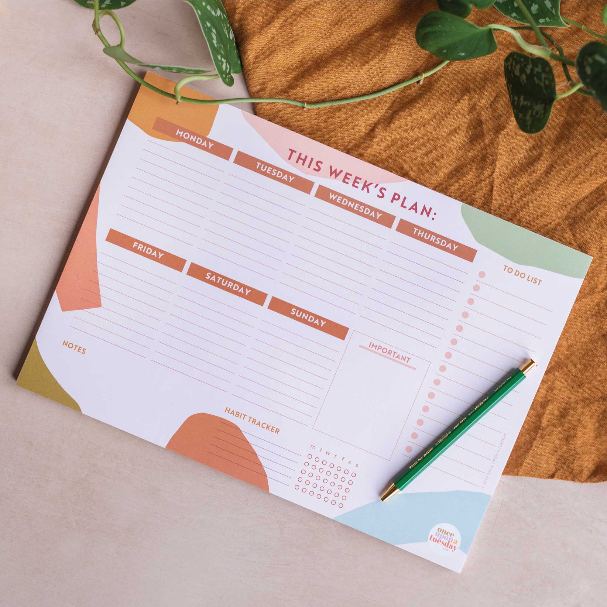 Planner Pads & Notepads– Good Tuesday