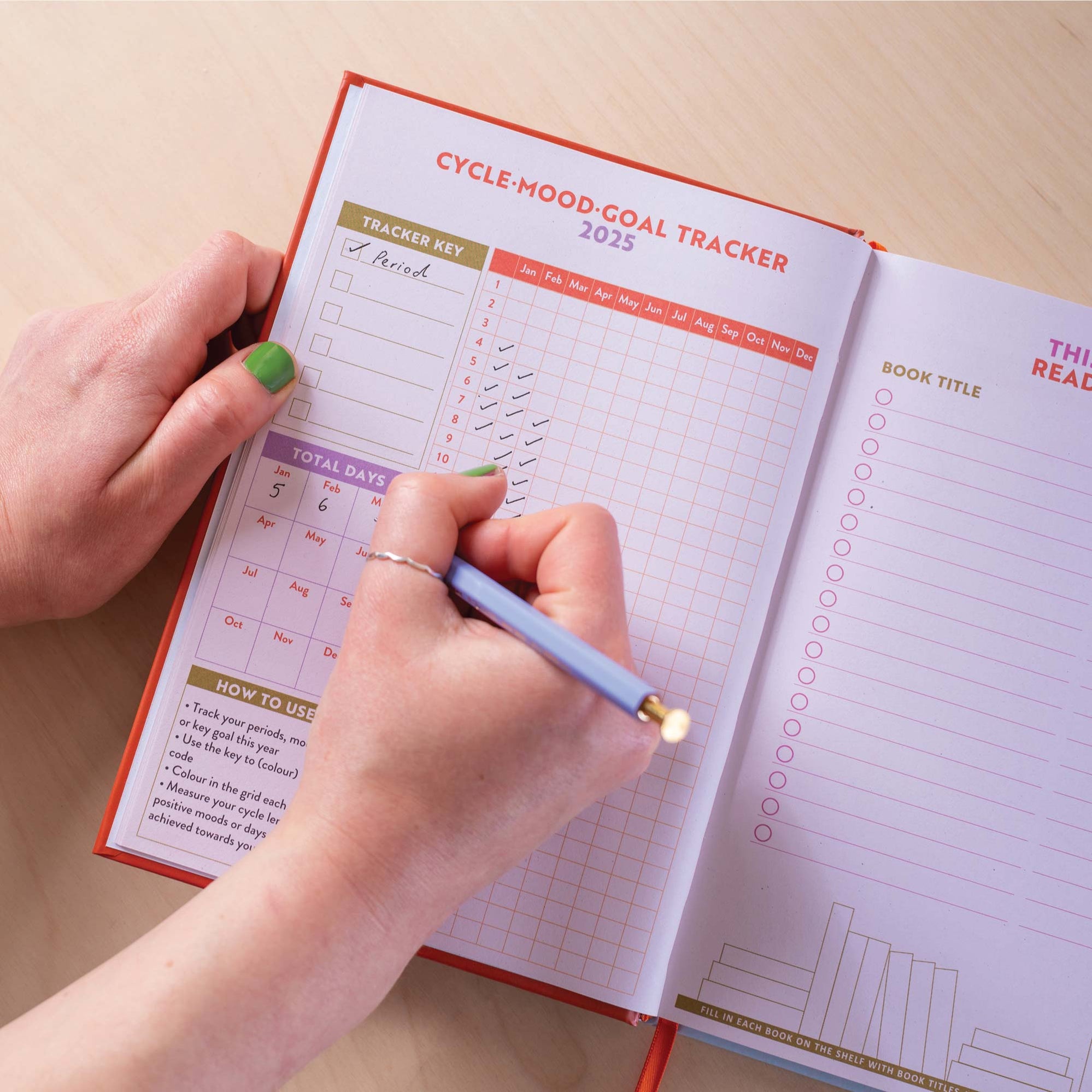 2025 Diaries | Calendar Year Diaries | Week to View | A5– Good Tuesday