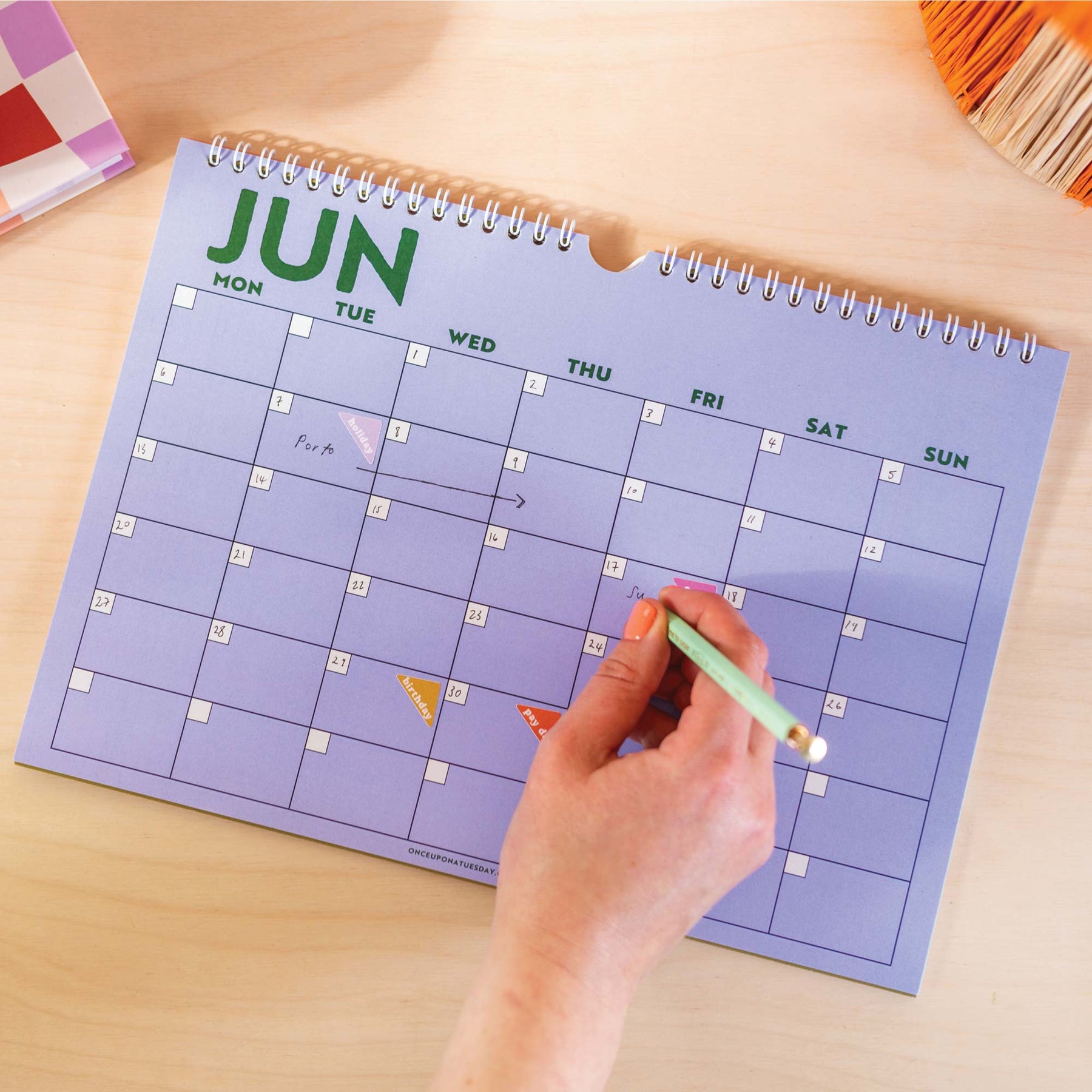 Undated Calendars & Planners– Once Upon a Tuesday