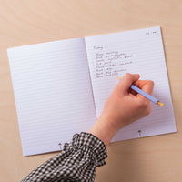 A5 Hot Pink Stripe Notebook – Bold & Stylish | Good Tuesday