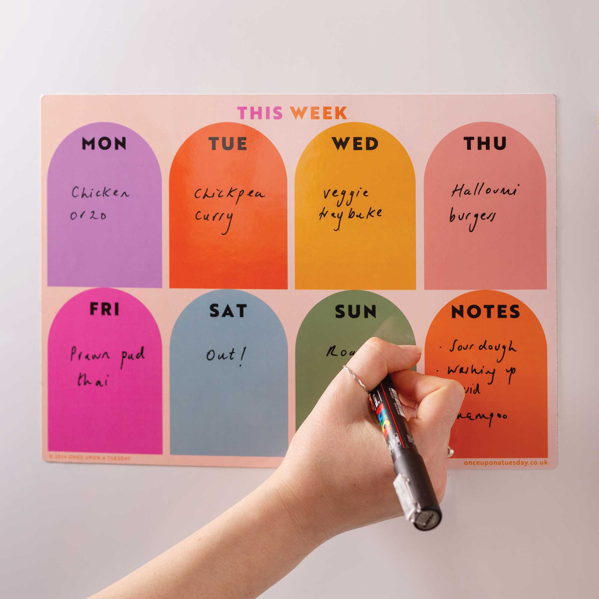 Magnetic Fridge Planners – Weekly & Monthly | Good Tuesday