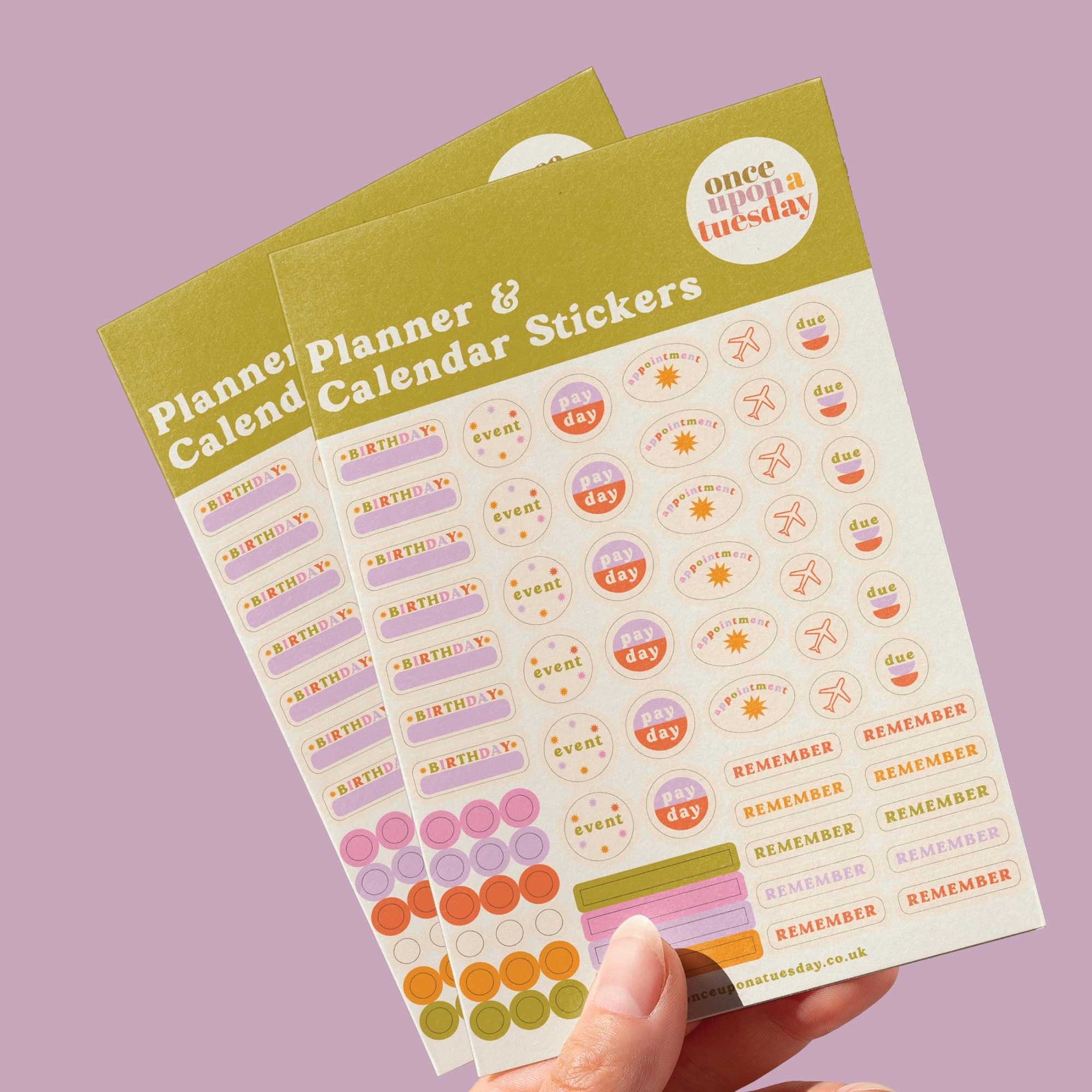 Calendars, Diaries & Planners– Good Tuesday