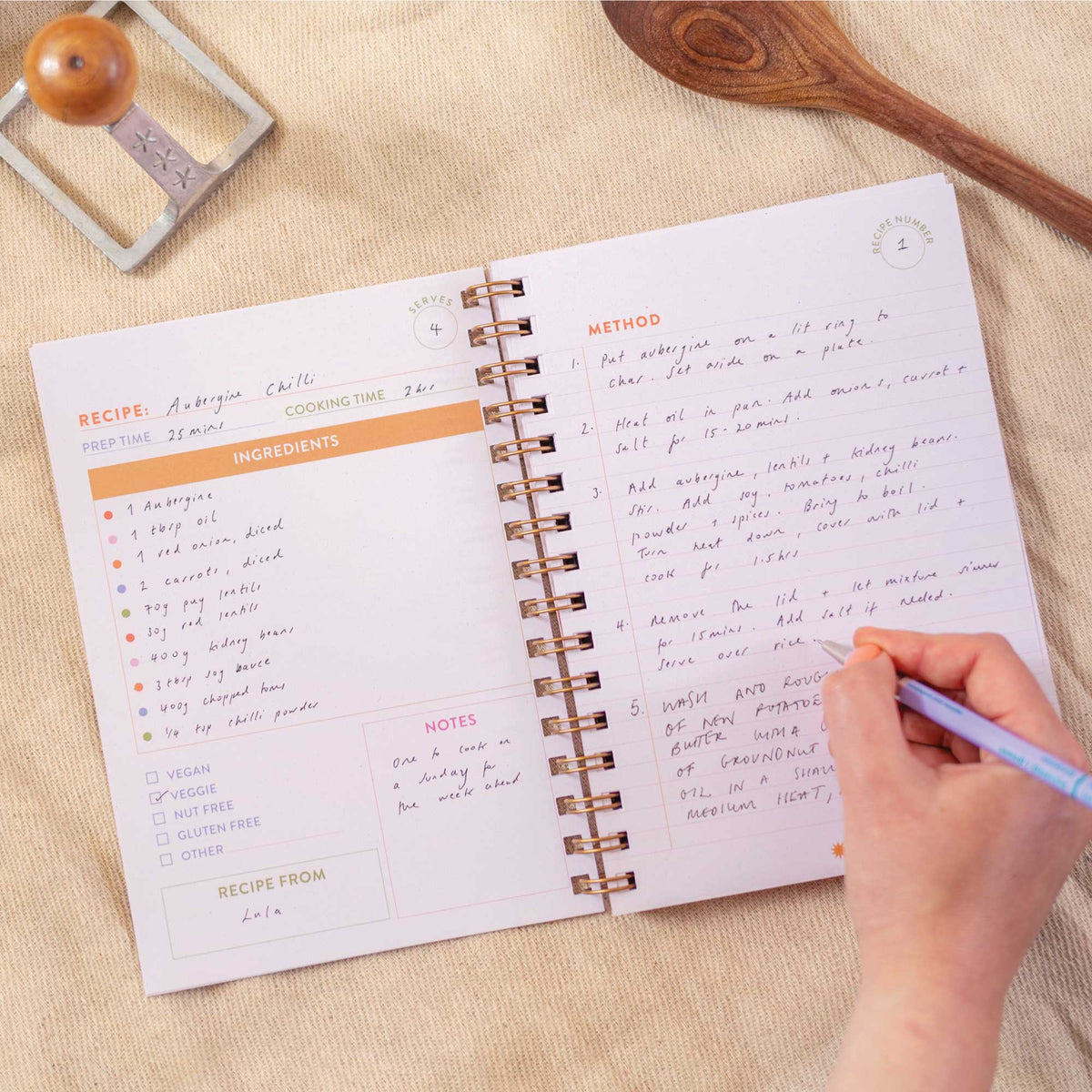 Recipe Journals – Record Meals & Favourites | Good Tuesday