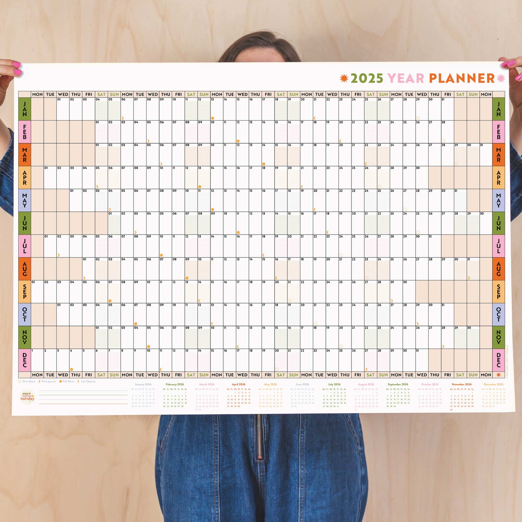 2025 Year Wall Planners– Good Tuesday