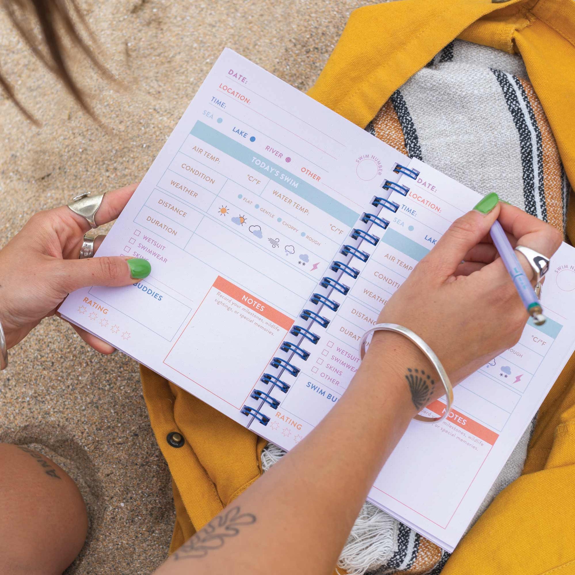 Wild Swimming Log Book & Journal– Good Tuesday