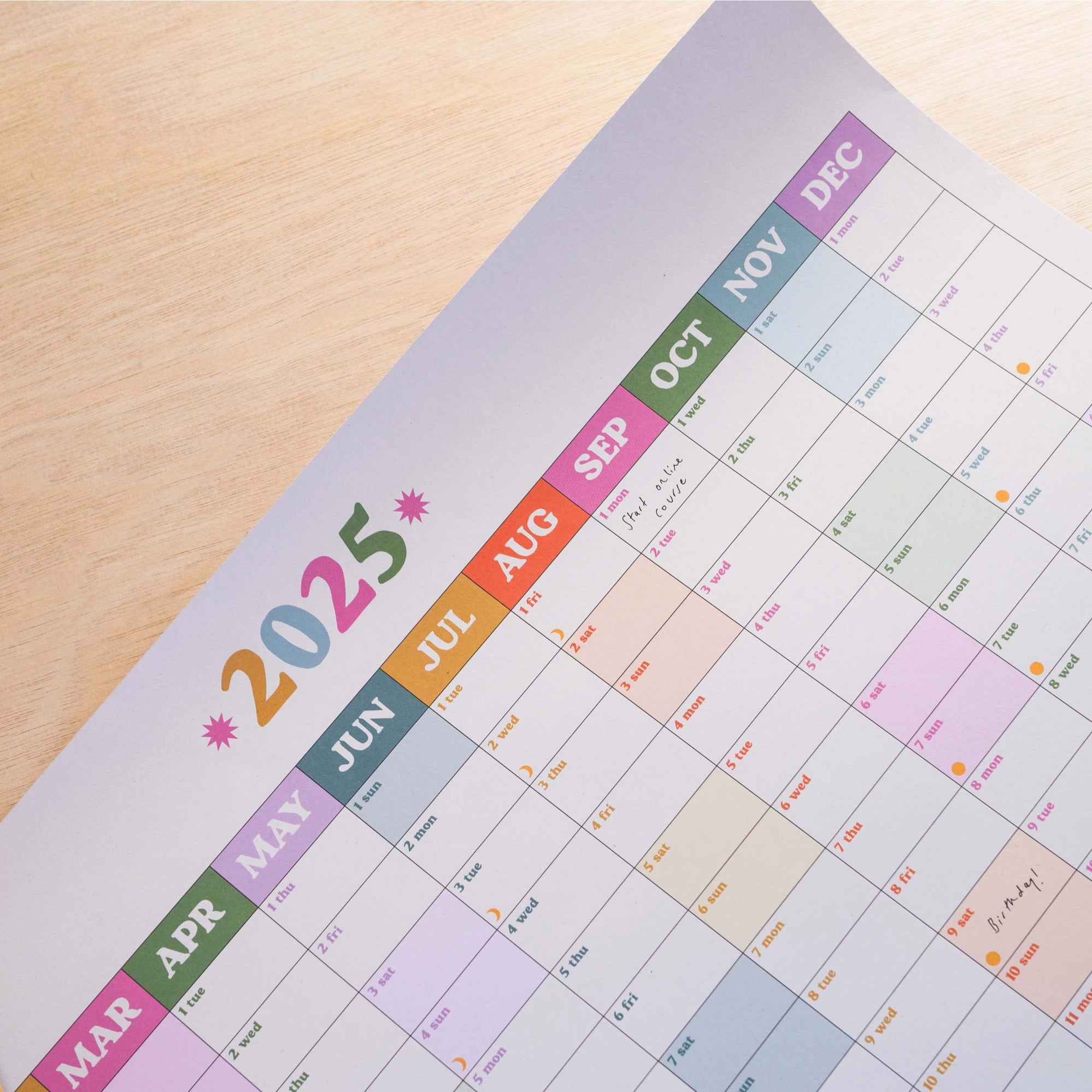 Wall Planners | Annual, Academic and Undated– Good Tuesday