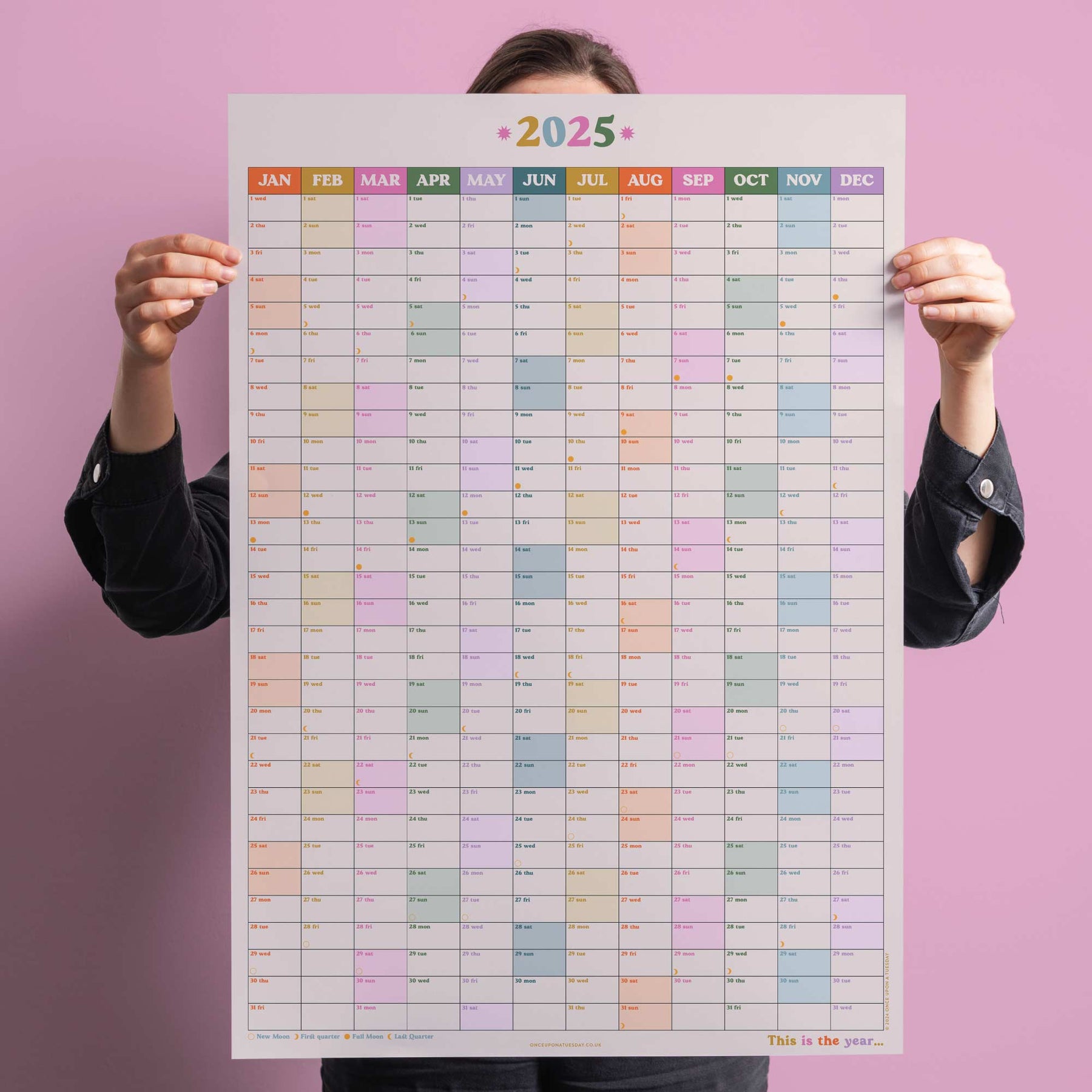 2025 Year Wall Planners– Good Tuesday