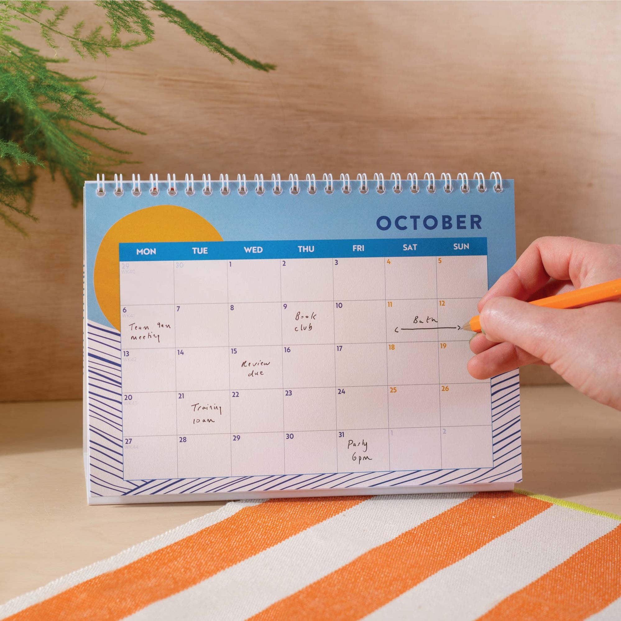 A5 2025 Freestanding Desk Calendars | Once Upon A Tuesday– Good Tuesday