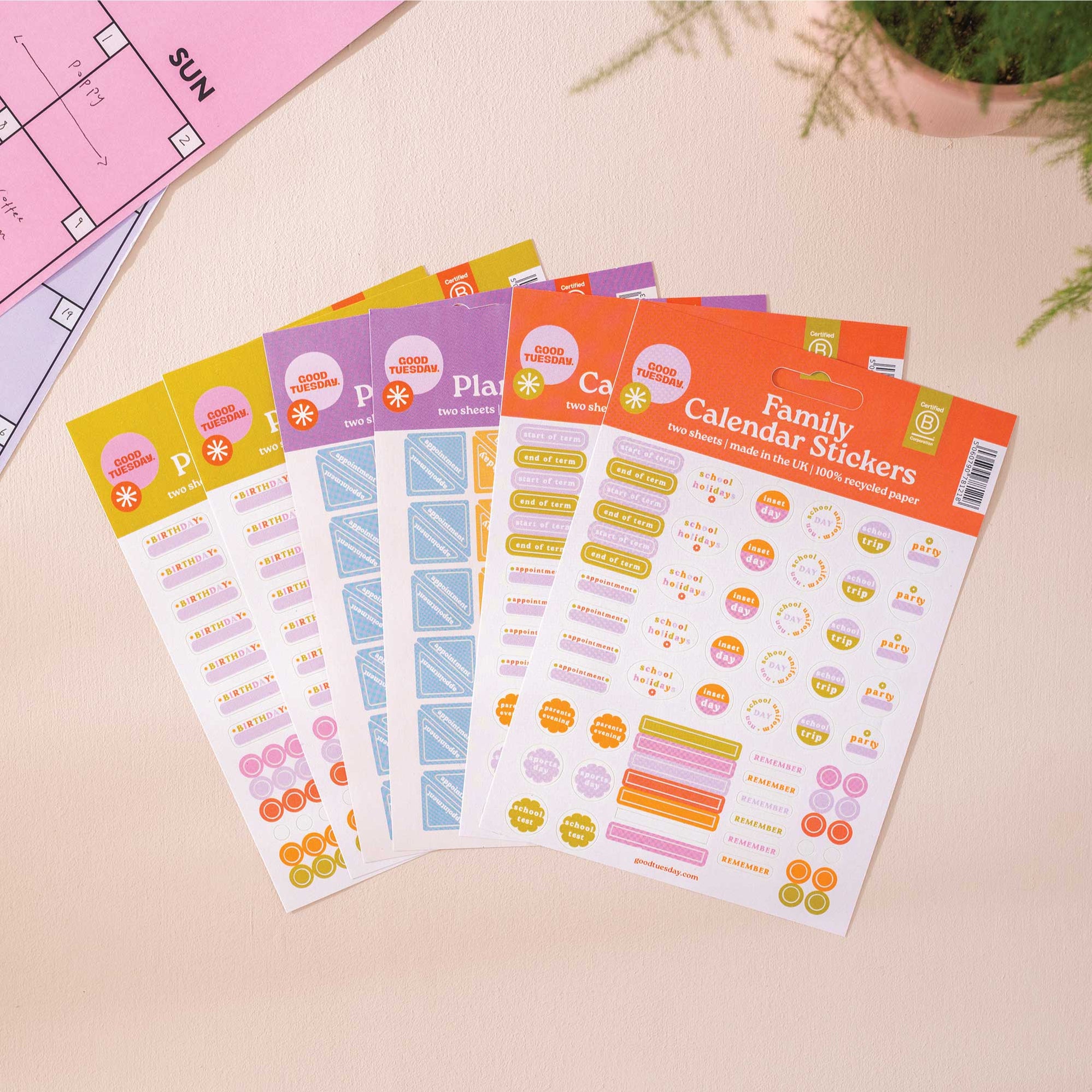 Planner Stickers – Organise with Style | Good Tuesday